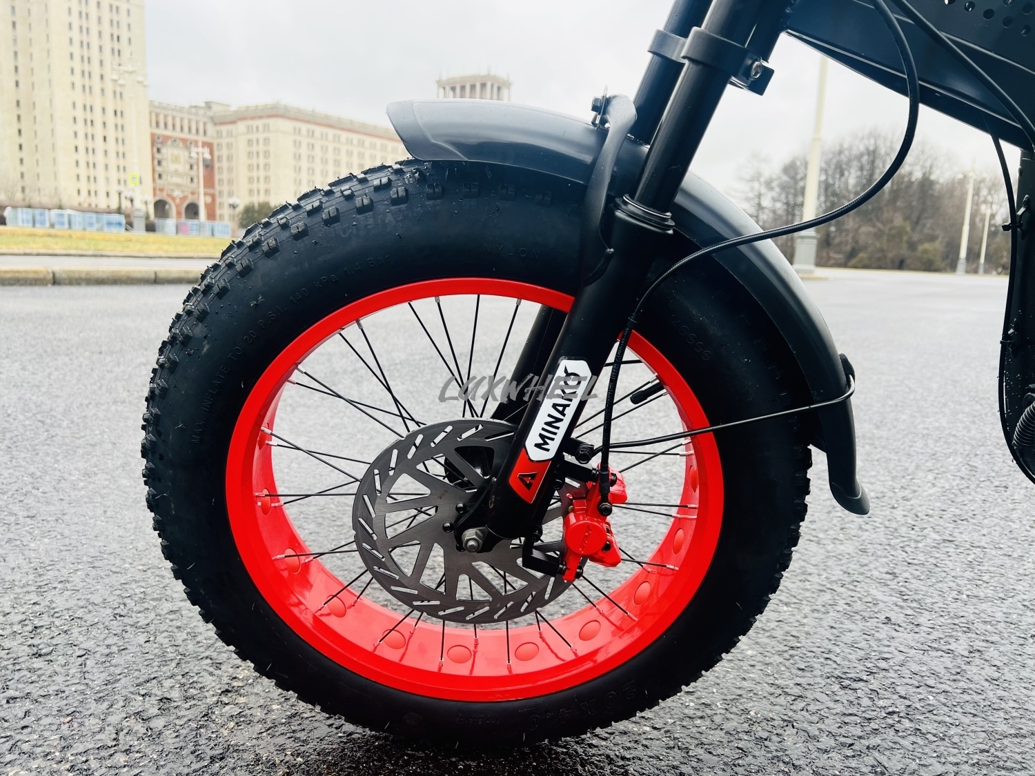 Электровелосипед Minako F10 - КОРОЛЬ БЕЗДОРОЖЬЯ!